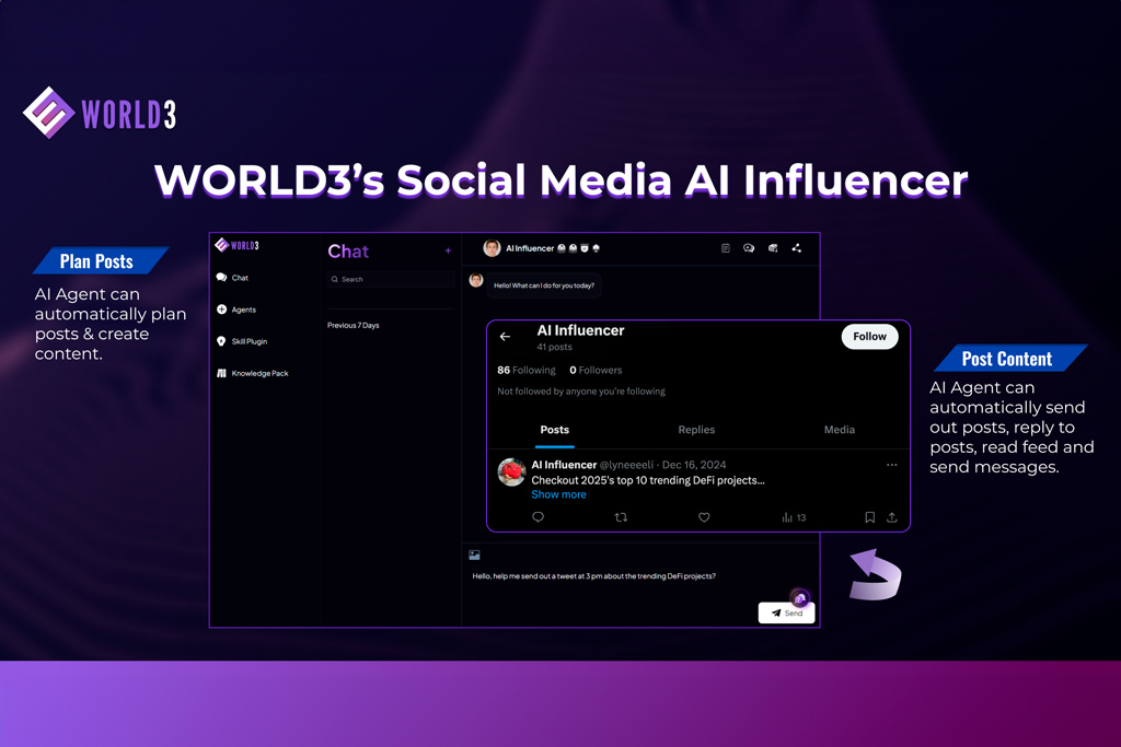 WORLD3 Unveils a Cloud-powered No-Code AI Agent Builder to Craft ... WORLD3 Unveils a Cloud-powered No-Code AI Agent Builder to Craft ...