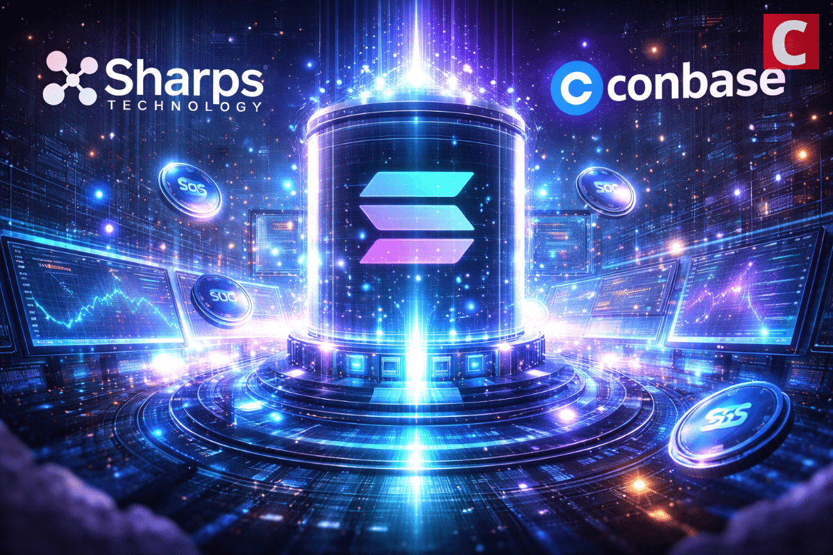 Sharps Technology Taps Coinbase to Launch Solana Validator - Coinspeaker