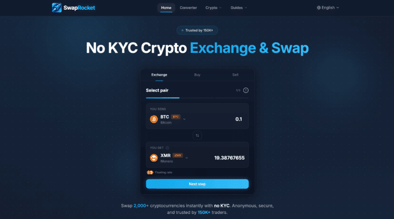 Top 12 No-KYC Crypto Exchange Platforms | Coinspeaker